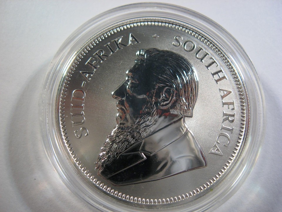 2017 South Africa 1 oz. .999 Silver Krugerrand 50th Ann. Premium Coin ...
