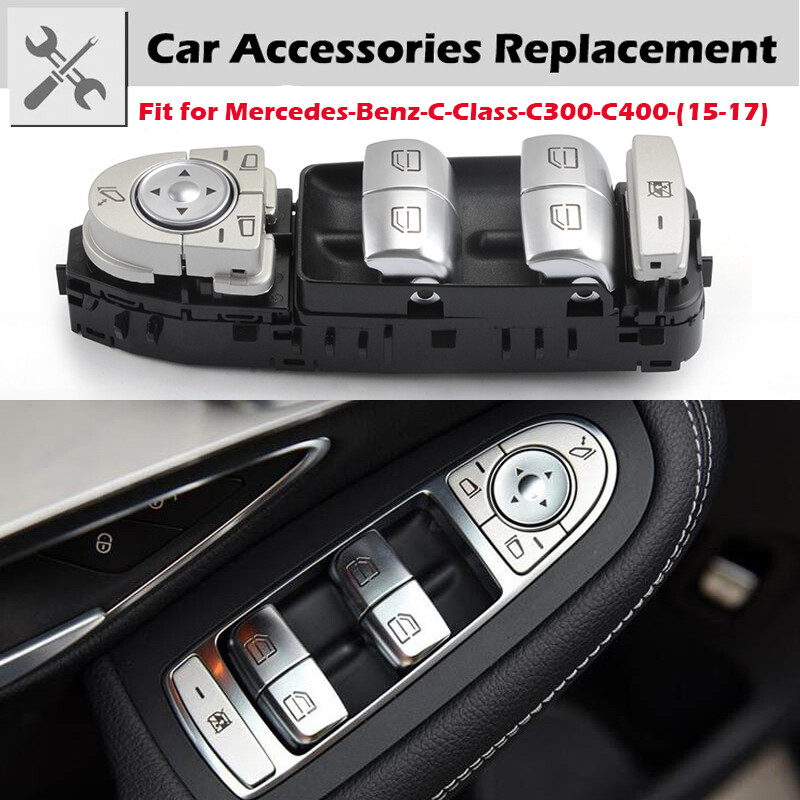 For Mercedes Benz C300 GLC300 2229056800 Front Left Master Power Window ...