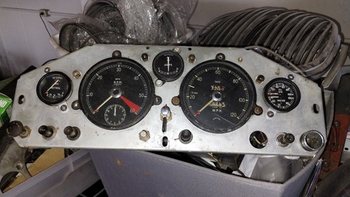 Jaguar Mark 1 , XK 150 COMPLETE INSTRUMENT CLUSTER OEM | eBay