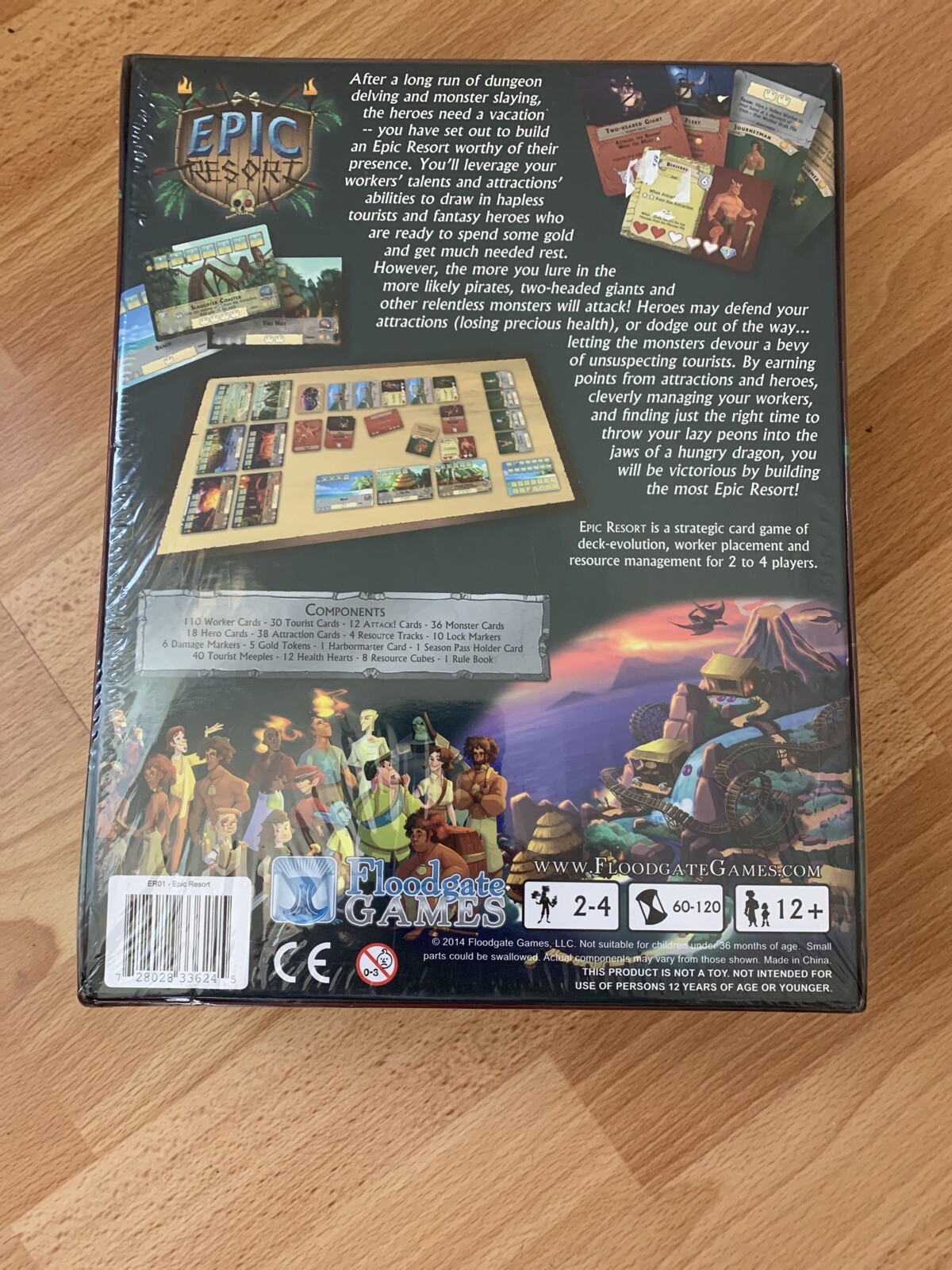 Epic Resort Board Game by Floodgate Games Gtger01 for sale online | eBay