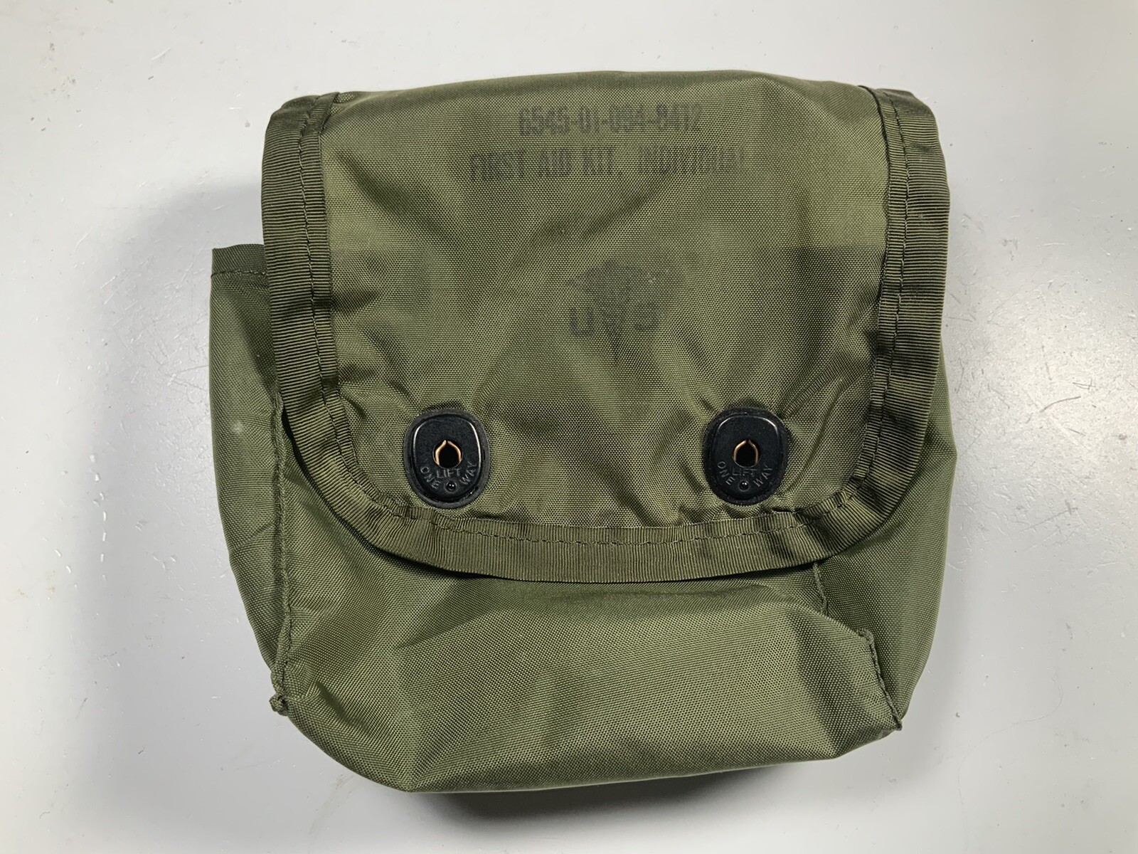 Vintage US Army Military First Aid Kit Individual 6545-01-094-8412 pouch U.S. | eBay