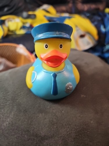 Police Rubber Duck 3" Plastic Bath Tub Toy Figure Figurine | eBay