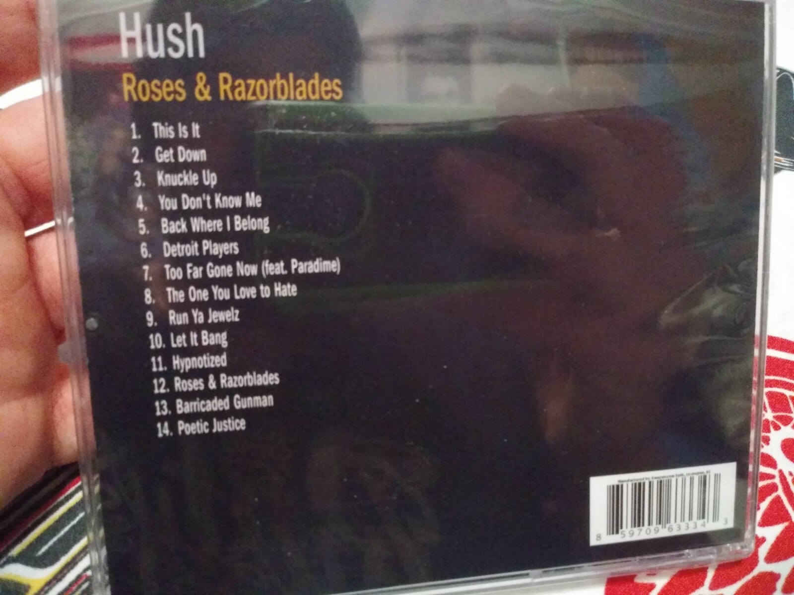 MC Hush Roses & Razorblades Da Ruckus Uncle Ill CD underground Detroit ...