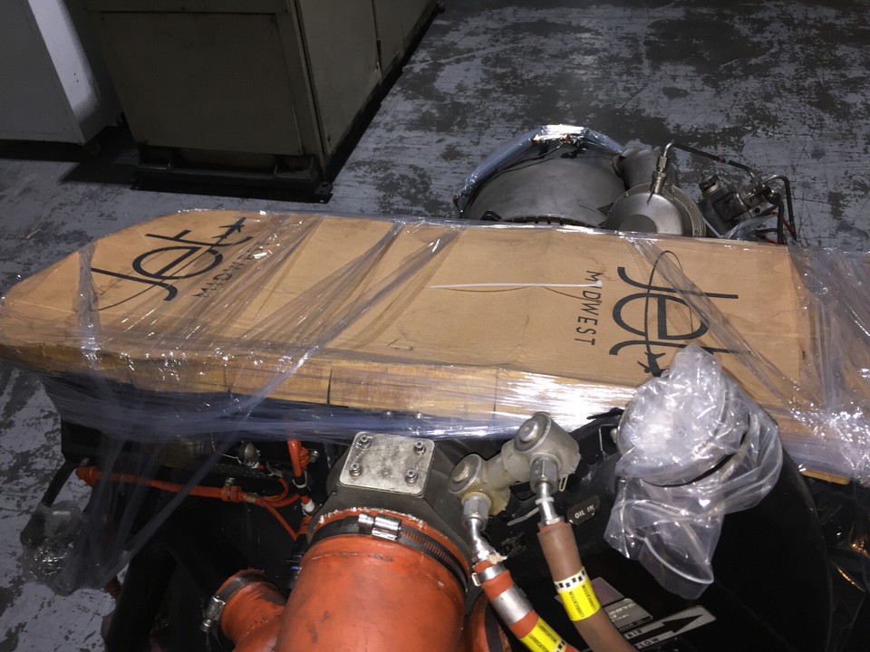 Honeywell Garrett Airesearch GTCP660 Boeing 747 aircraft gas turbine ...