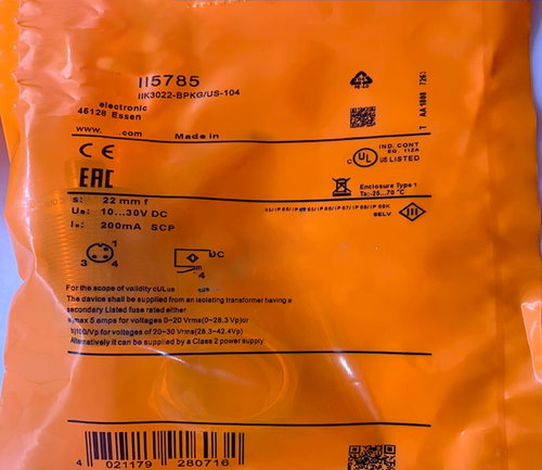 1PC IFM II5785 Proximity switch sensor II 5785 New | eBay