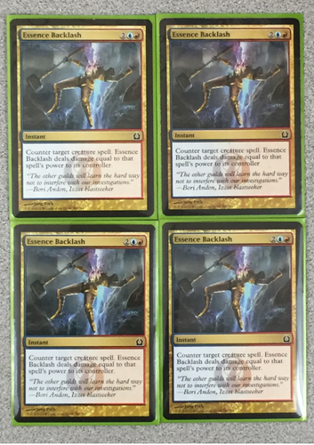 MAGIC:THE GATHERING 4XPLAYSET - ESSENCE BACKLASH - RETURN TO RAVNICA ...