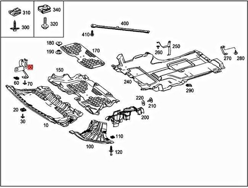 Genuine MERCEDES C238 S213 W213 Coupe Sedan Front right Bracket ...