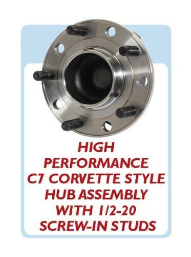 64-72 Chevelle C7 Corvette Hub 13" Disc Brake Kit 2" Tall Spindle ...
