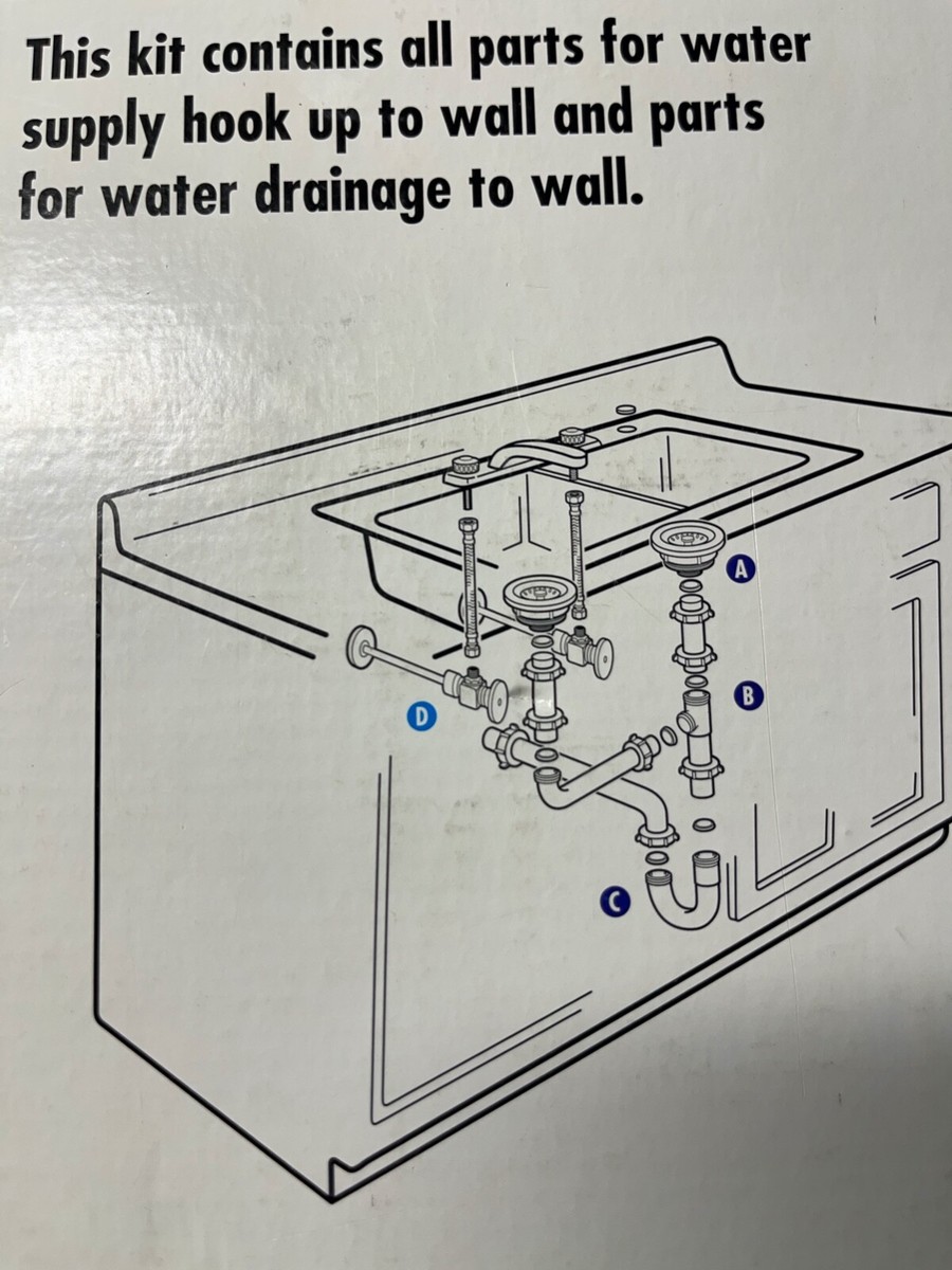 Under Double Sink Plumbing Diagram Kitchen Sink Plumbing How To
