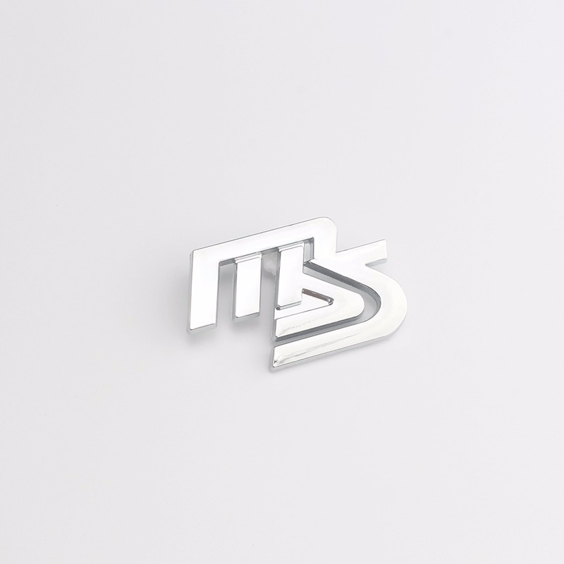 Chrome MS Fender Rear Trunk Emblem for CX-5 MX-5 MS3 MS6 3 6 Miata ...