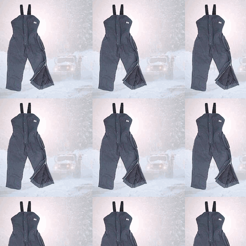 Old Toledo JT7936 Jeep Overalls Bib With Teflon Fabric and Quilted ...