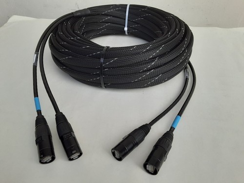 50 FT 2 Channel CAT-6 Snake Tactical Shielded w/Neutrik Ethercon ...
