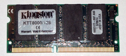 128 MB SO-DIMM 144-pin PC-66 'Kingston KTT8000/128' | eBay