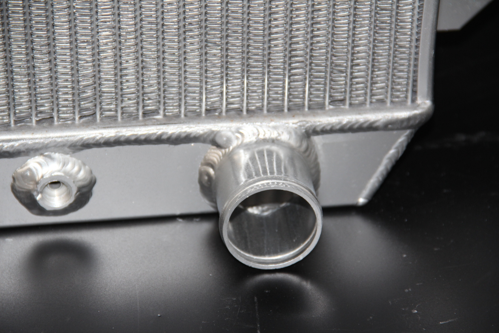 Aluminum Radiator Fit 49-54 Chevy Bel Air Fleetline Styleline Deluxe V8 ...