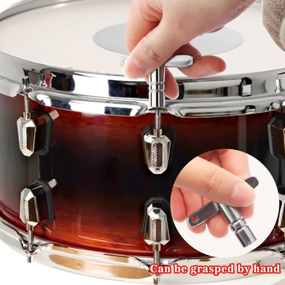 4 Pack Drum Keys - Universal Tool for Tuning High Tension Drums ...