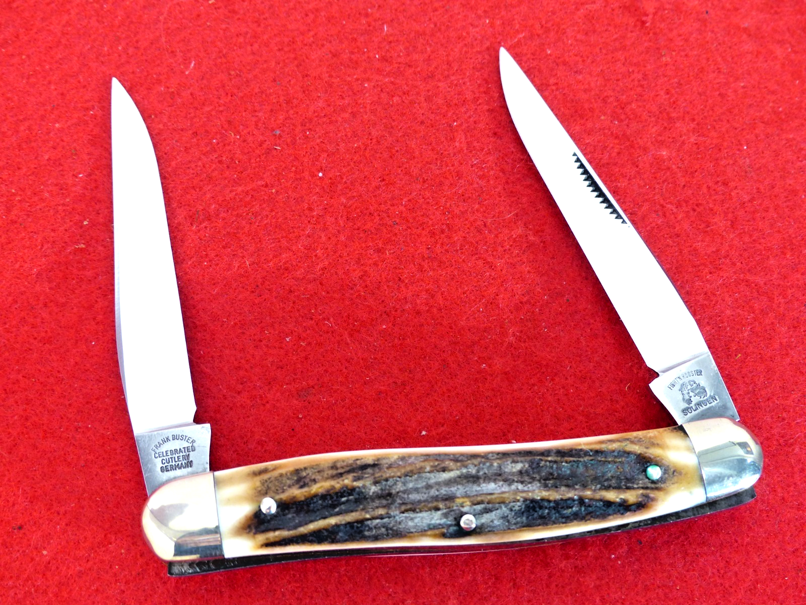 Fight'n Rooster Germany mint 1989 muskrat stag Old Dominion Knife Club ...