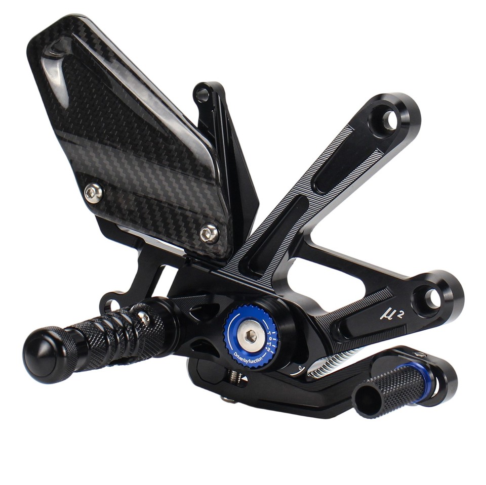 For Yamaha YZF-R1 YZF-R1M Rearsets Rear Foot Levers Pedals Adjustable ...