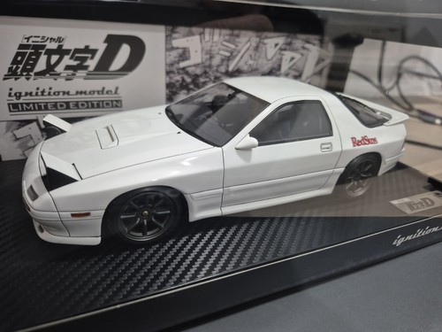 1/18 Ignition Model Initial D Mazda Savanna RX-7 Infini (FC3S) White ...
