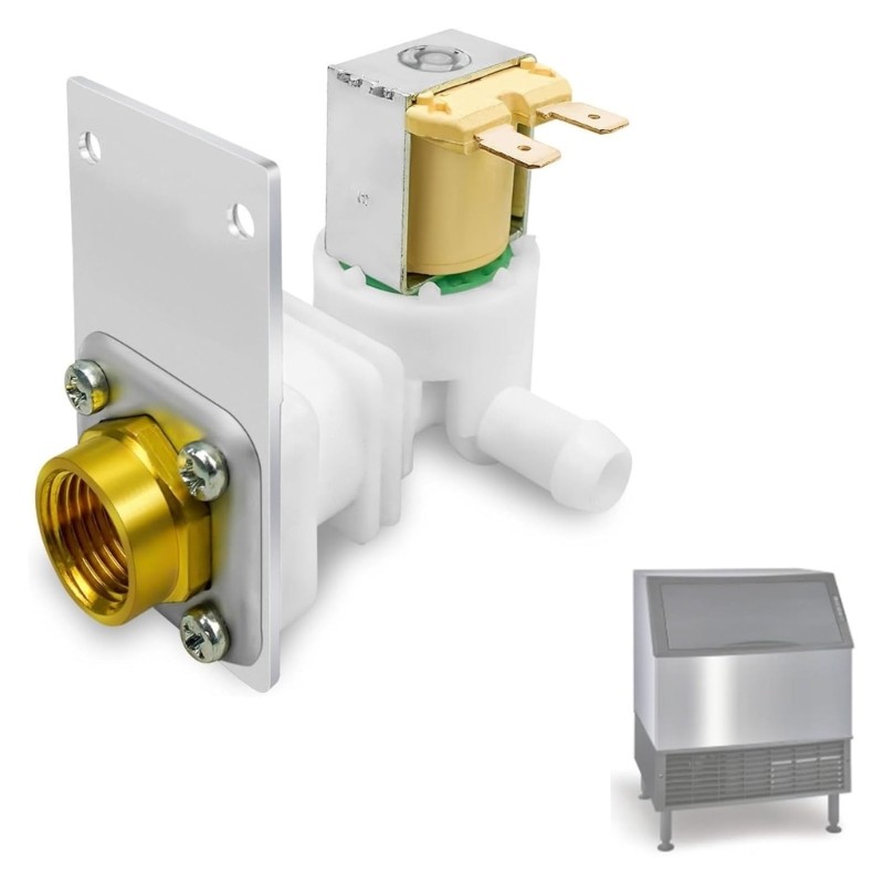 Low Power Consumption Water Valves Ice Machine Parts Fast Operation ...