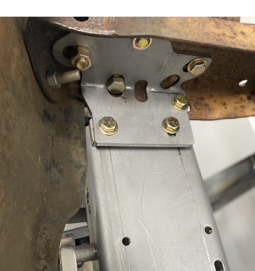 Engineered Vintage 1967-72 GM Truck Behind Bumper Winch Mount K5 K10 ...