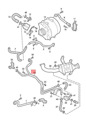 Genuine AUDI A8 S8 quattro 4N2 4N8 Coolant Pipe 059121511CL | eBay