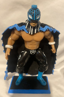 El Misterioso (Azul) Wrestler 7 in Action Figure Mexican Toys HANDMADE ...