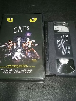 VHS CATS MUSICAL 1998 | eBay