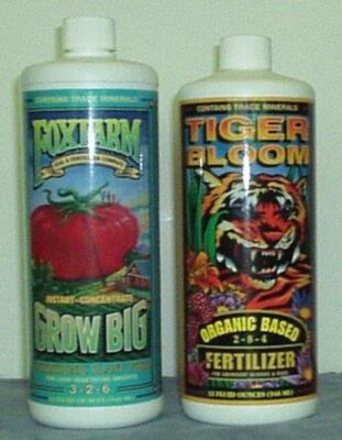 Fox Farm Grow Big Hydro and Tiger Bloom - 1 Quart Each | eBay
