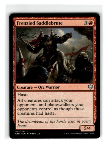 MTG Magic The Gathering Frenzied Saddlebrute Uncommon Lightly Played | eBay