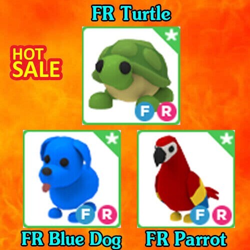FR Parrot-Turtle-Blue Dog🎃 NEW PET 2024 | Adopt from Me | SAME DAY ...