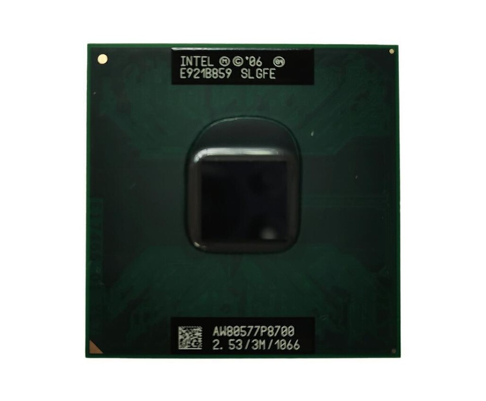 Intel Core 2 Duo P8700 2.53 GHz SLGFE Dual-Core Socket 478 Laptop CPU ...