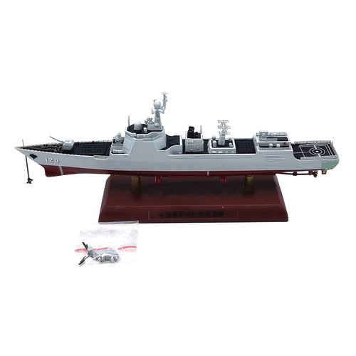 1/700 Scale China 052D Destroyer Model W/1* Helicopter Finished Alloy Model | eBay