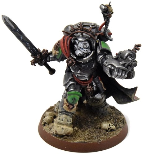DARK ANGELS Captain In Gravis Armour #1 PRO PAINTED Warhammer 40K ...