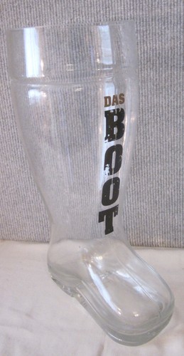 DAS Glass Beer Boot, Large 2 Liter Size/German Drinking Container, One ...