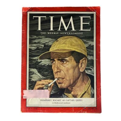 VTG Time Magazine June 7, 1954 Vol 63 No. 23 Humphrey Bogart as Capt ...