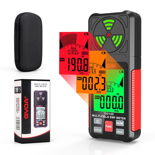3-In-1 EMF & RF Meter, Digital Electromagnetic Field and Radio ...