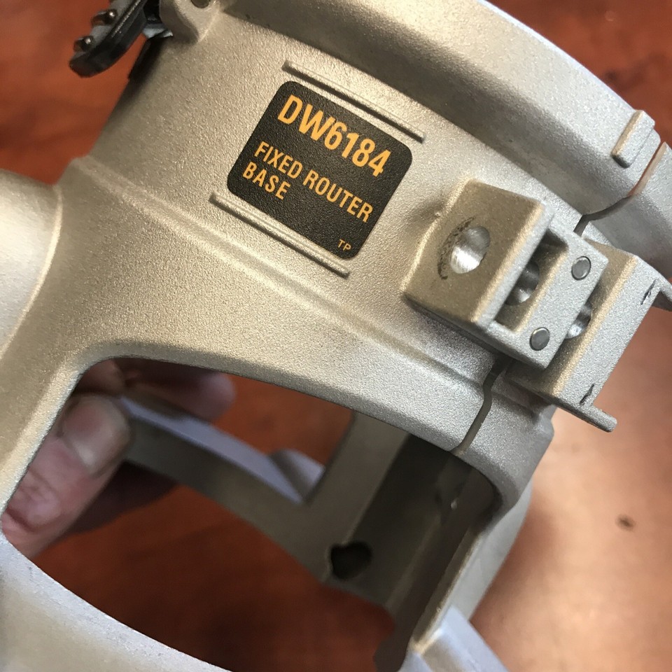 Genuine Part DEWALT Fixed Base DW6184 Base For Dewalt Router Dw618 And ...