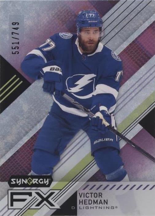 2021-22 Upper Deck Synergy - Synergy Fx Victor Hedman #FX-VH /749 for ...