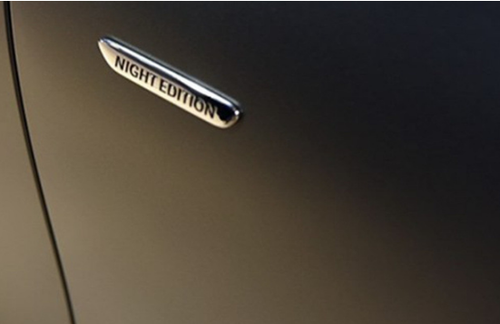 Chrome Night Edition Fender Marker Side Emblem Badge Decals Sticker C E ...