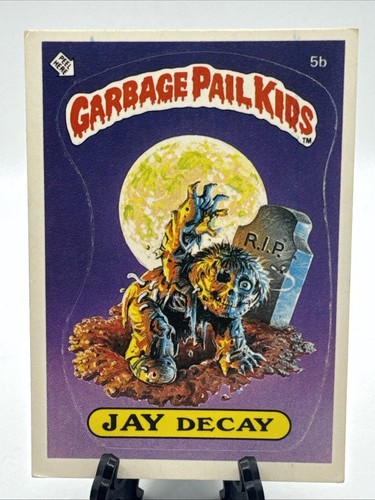 1985 Topps Garbage Pail Kids GPK Card First Series 1 OS1 GLOSSY 5b Jay ...