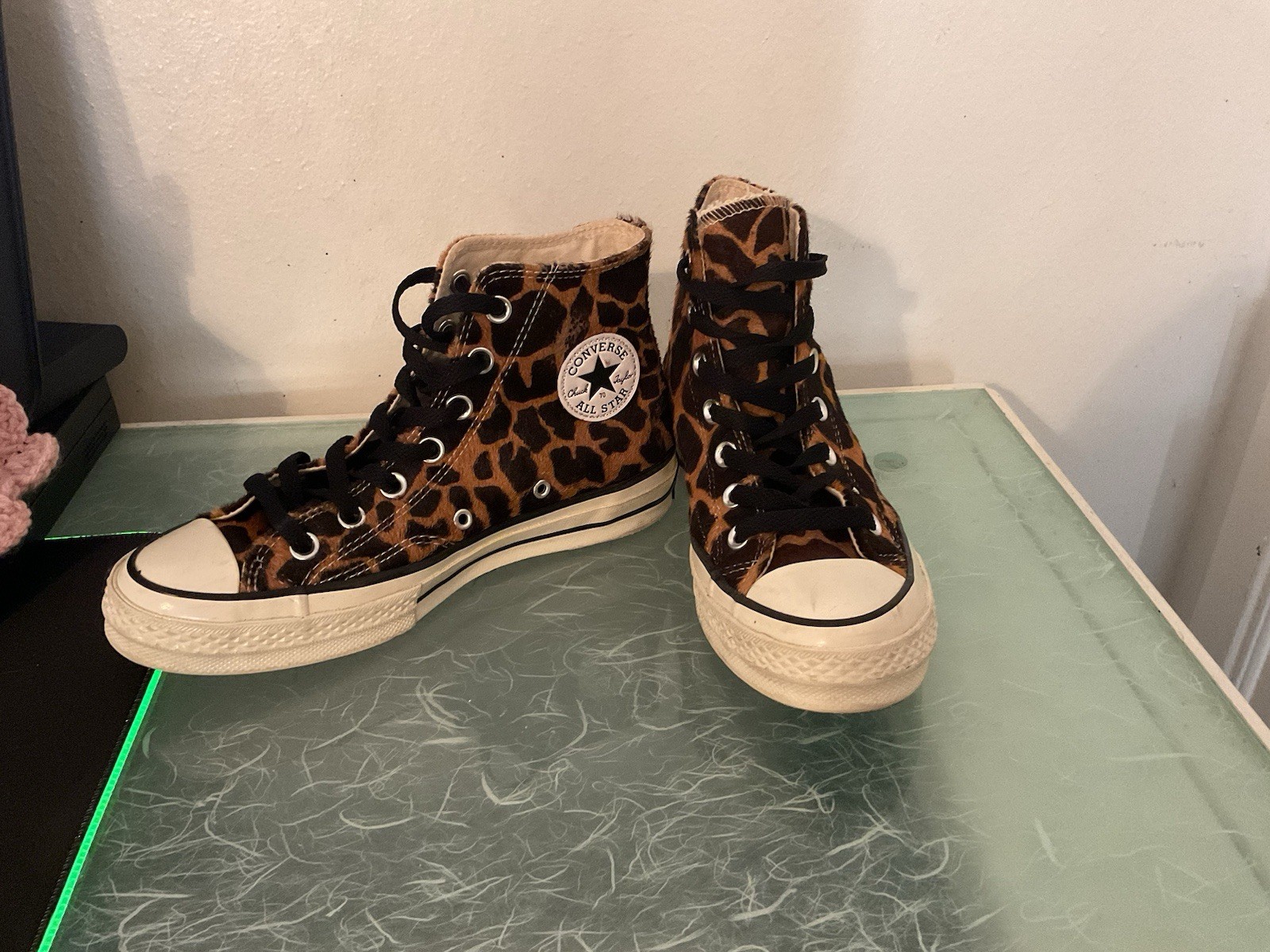 Converse Chuck 70 High Top Cheetah Pony Hair Brown/Ta… - Gem