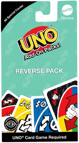 WB Mattel Games - Uno Add-On Packs, Reverse Pack | eBay
