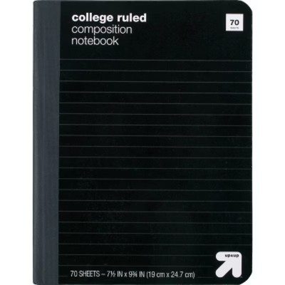 College Ruled Hard Cover Composition Notebook - up&up™ | eBay