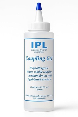 Coupling and Cooling Gel Use with IPL Hair Removal Device Beauty Facial ...