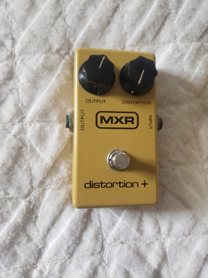 vintage MXR Distortion + Plus Block Logo Guitar Effect Pedal w/BOX | eBay