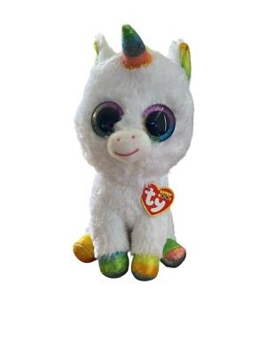 TY Beanie Boos - PIXY the Unicorn (Glitter Eyes) (Medium - 10 inch ...