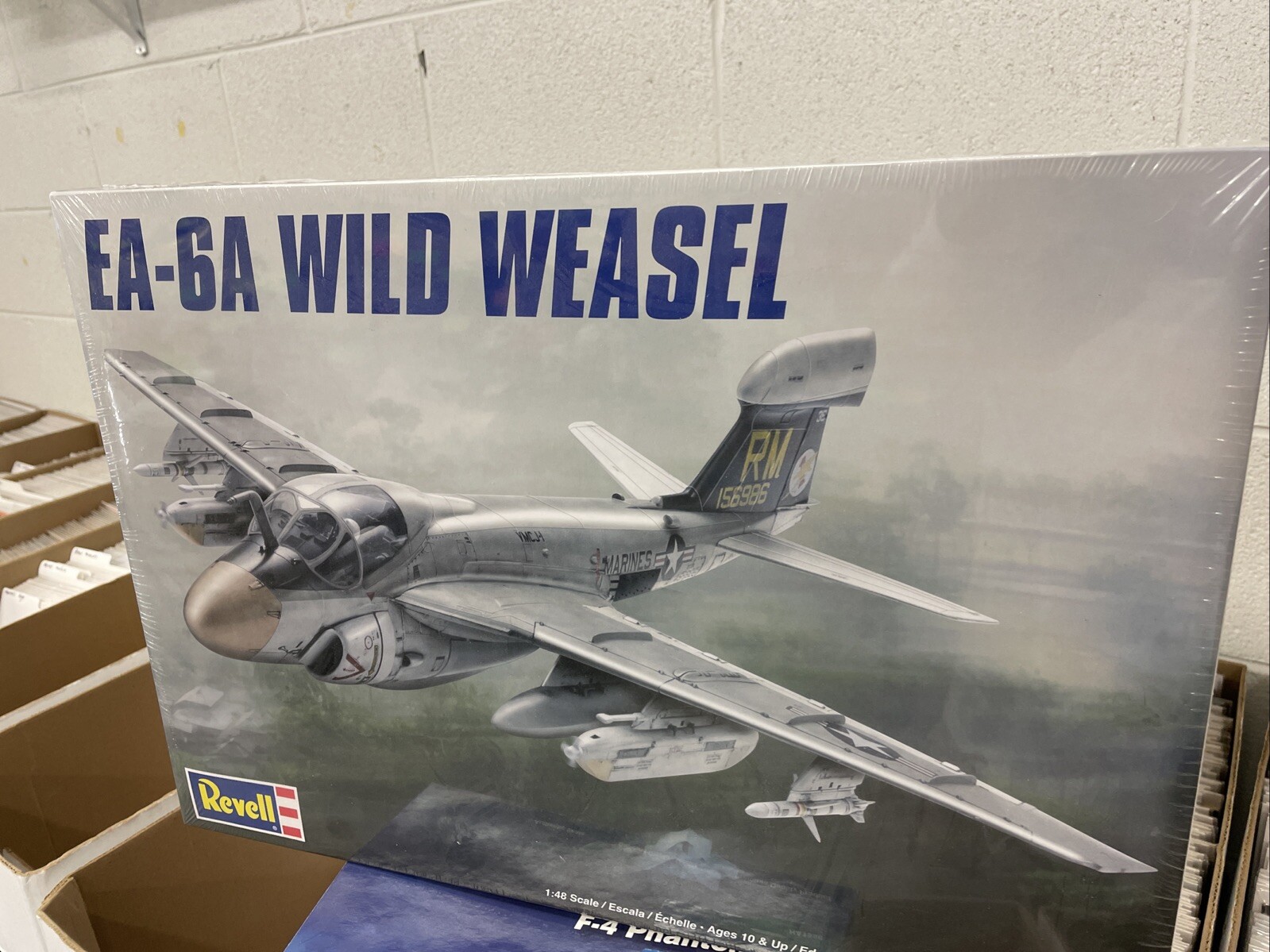 Revell/Monogram Model Kit 1/48 EA-6A Wild Weasel SW (VG+/New) Arg16 | eBay