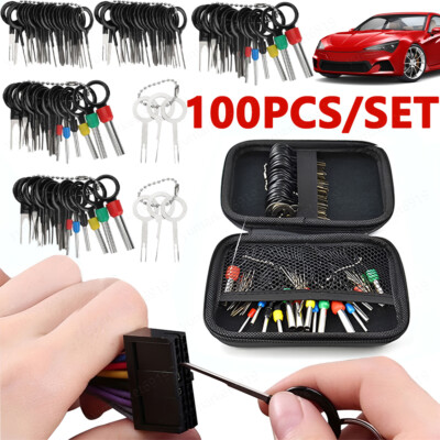 Car Terminal Pin Removal Tool Kit Electrical Connector Pin Extractor ...