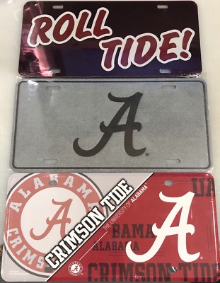Alabama Crimson Tide License Plate | eBay