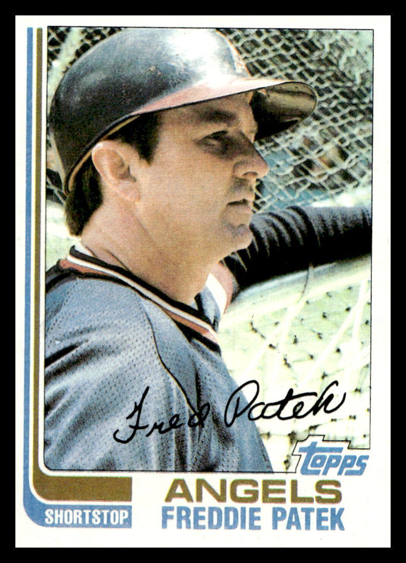 1982 Topps 602 Freddie Patek California Angels Baseball Card | eBay